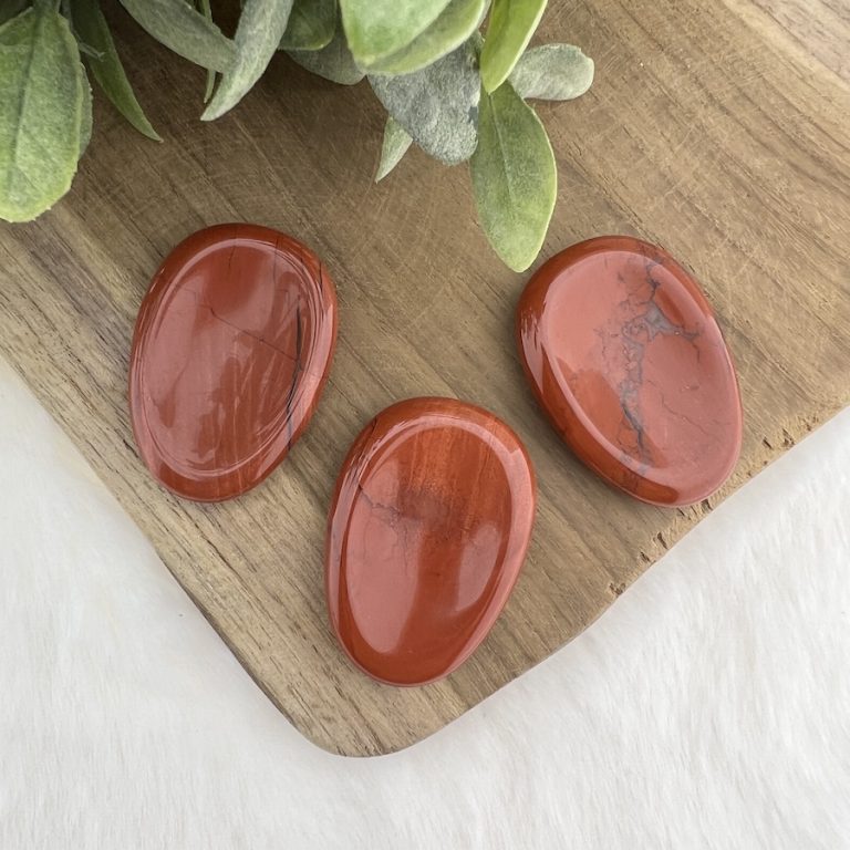 Rode Jaspis Duimsteen - De Groene Linde