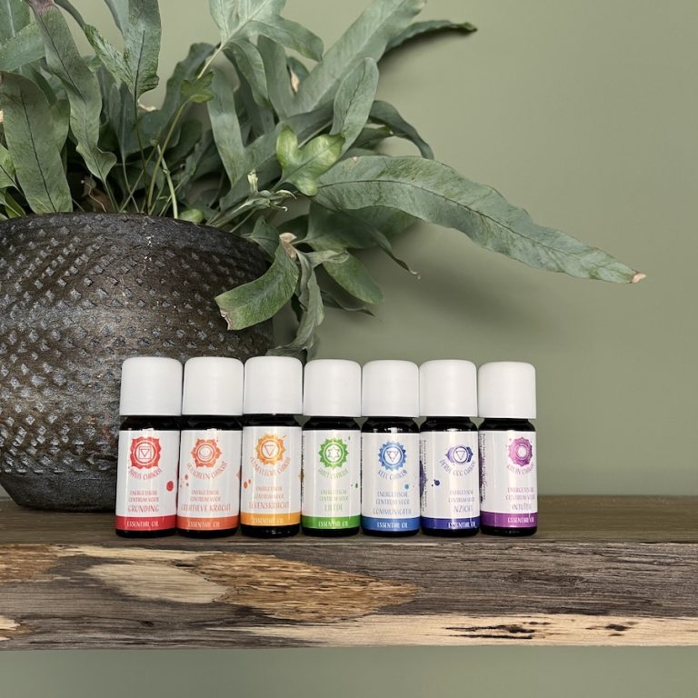 Set Oliën Chakra Lijn - De Groene Linde